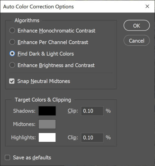 Auto Colour Correct Using Adjustment Layers - fstop Training