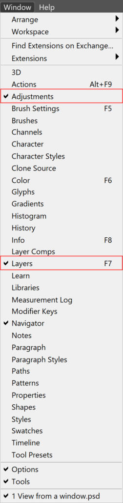 Increase Colour Contrast Using a Black and White Adjustment Layer